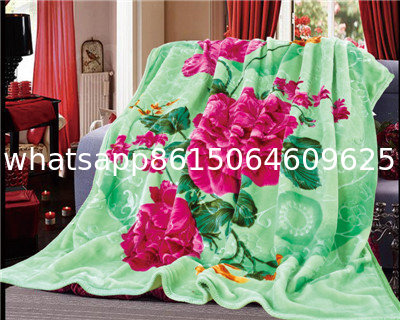 Royal 3D Printed Blanket China Factory Custom 100% Polyester Printed Blankets