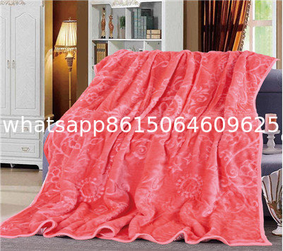 Manufacture Custom Solid Color Blankets 100% Polyester Weight 1/1.8//2/2.1/2.9/4.2/4.7kg
