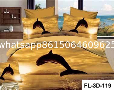 3D Printed Sheet Set 100% Cotton Bedding Set