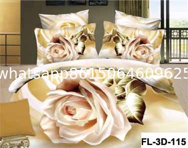 3D Printed Sheet Set 100% Cotton Bedding Set