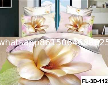 3D Printed Sheet Set 100% Cotton Bedding Set