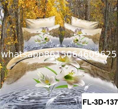3D Printed Sheet Set 200TC Bedding set