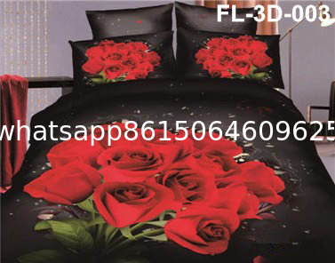 3D Printed Sheet Set 200TC Bedsheet