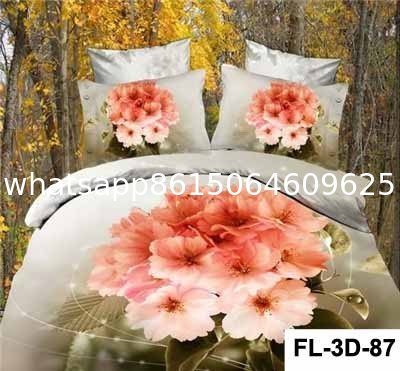 3D Printed Sheet Set 200TC Bedsheet