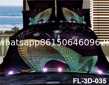 40s 200TC 3D Reactive Printed Sheet Set