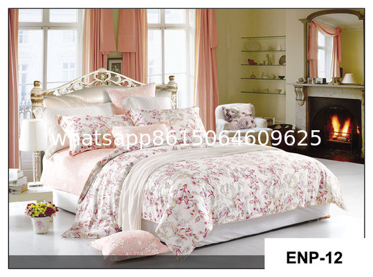 Pigment Printed Sheet Set 100% Polyester Bedding Duvet Cover Pillowcases Polyester Bedding Sets
