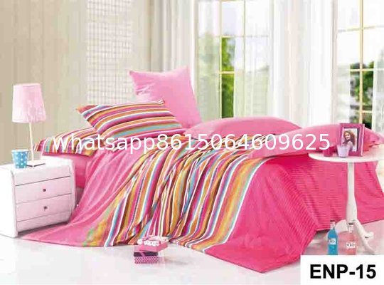 Pigment Printed Sheet Set 100% Polyester Bedding Duvet Cover Pillowcases Polyester Bedding Sets