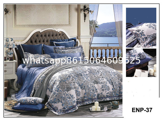 Pigment Printed Microfiber Bedding Set 100% Polyester Microfiber Duvet  Cover