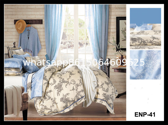 Pigment Printed Duvet Cover Set Microfiber Bedding Set 3pcs 100% Polyester