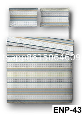 Pigment Printed Duvet Cover Set Microfiber Bedding Set 3pcs 100% Polyester