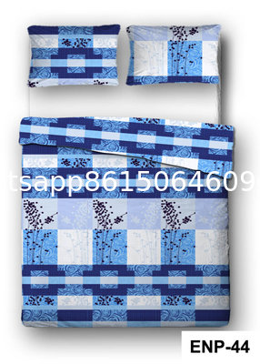 Pigment Printed Duvet Cover Set Microfiber Bedding Set 3pcs 100% Polyester