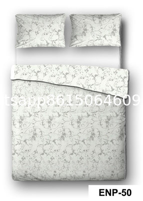Pigment Printed Duvet Cover Set Microfiber Bedding Set 3pcs 100% Polyester