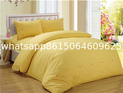 Comforter Set Polyester Cotton Bedding Set Sateen Stripe Comforter Set 2pcs Queen size