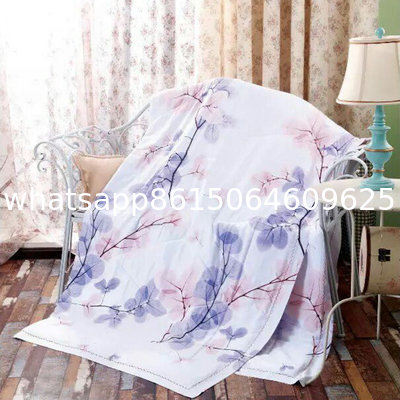Tencel Quilt Comfortable Summer Quilt Size 200x230cm Filling Polyester