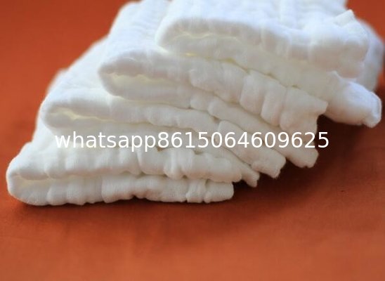 New born baby diaper 10 layer 100% cotton washable gauze baby products