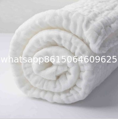 110x115cm 6 layer Washing Medical 100% Cotton Baby Gauze Bath Towel Wholesale China Factory