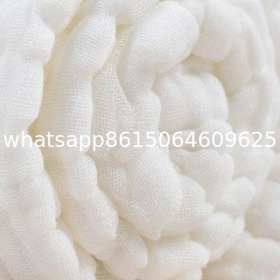 110x115cm 6 layer Washing Medical 100% Cotton Baby Gauze Bath Towel Wholesale China Factory