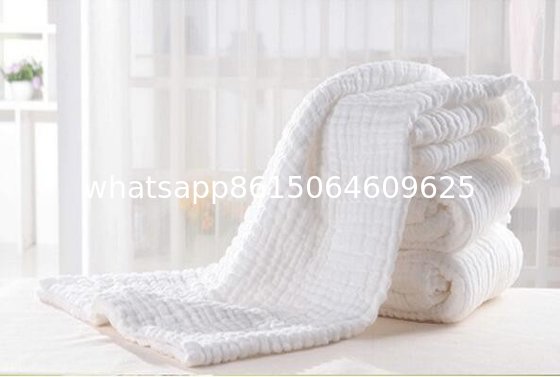 110x115cm 6 layer Washing Medical 100% Cotton Baby Gauze Bath Towel Wholesale China Factory
