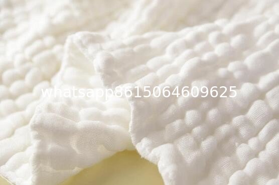 110x115cm 6 layer Washing Medical 100% Cotton Baby Gauze Bath Towel Wholesale China Factory