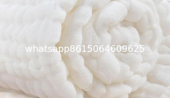110x115cm 6 layer Washing Medical 100% Cotton Baby Gauze Bath Towel Wholesale China Factory