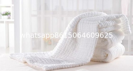 Medical 6 layer gauze bath towel 90x110cm baby quilt washable towel
