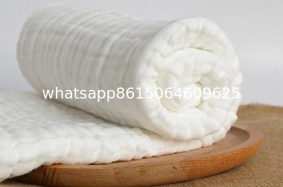 10 layer medical washable gauze bath towel baby blanket without fluorescent agent 110x115cm