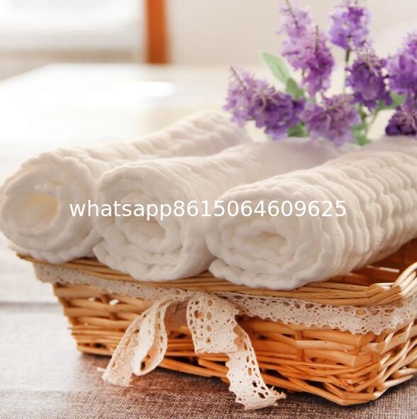 New born baby diaper 10 layer 100% cotton washable gauze baby products