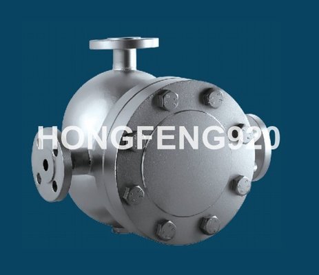 PN40 High Pressure Ball Float Air Trap Valve With Water / Socket Weld