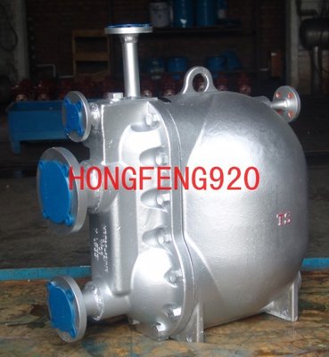 Energy Saving Condensate Recovery System Single Pumping Trap With Air / Steam Motive