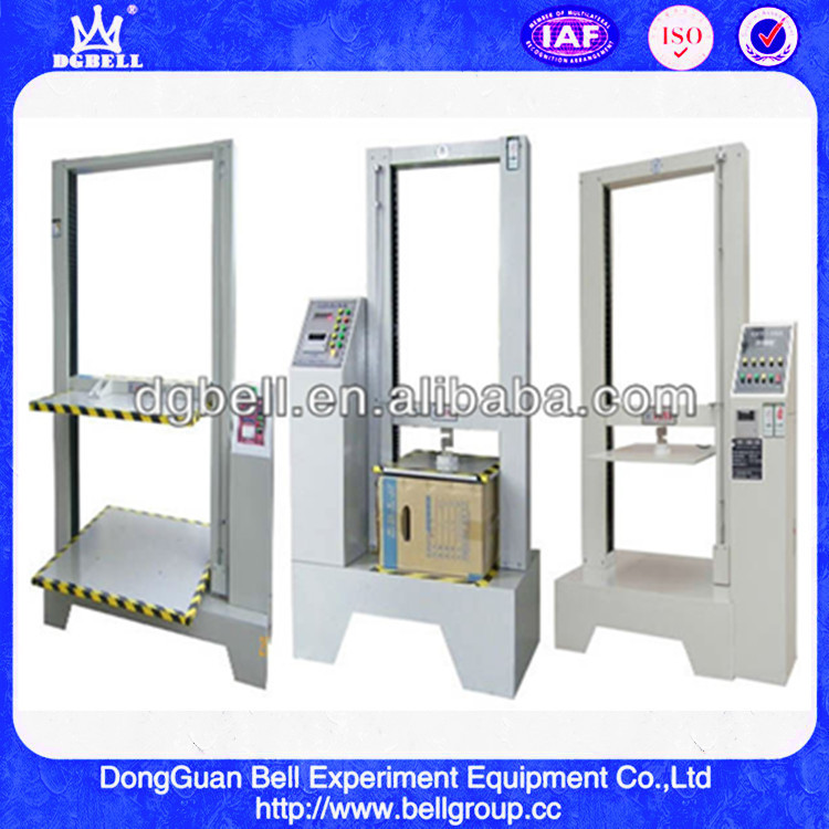 Micro Computerized Packaging Press Carton Box Compression Testing Machine