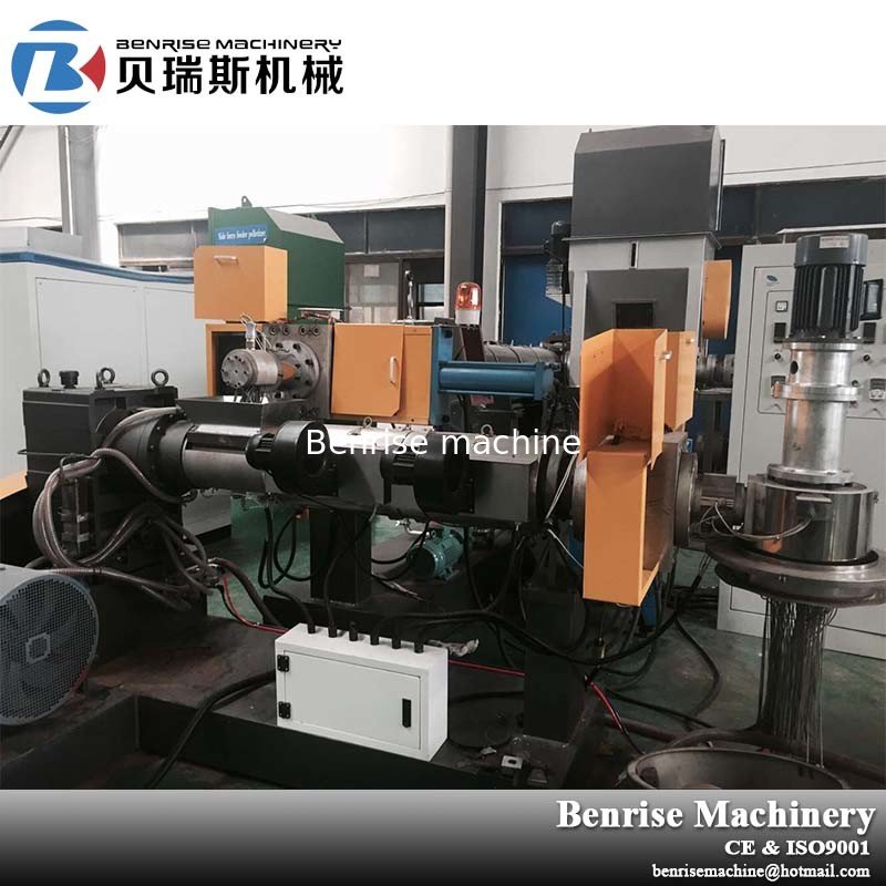 PE/PP recycling pelletizing machine/plastic granulator machine with water ring pelletizing