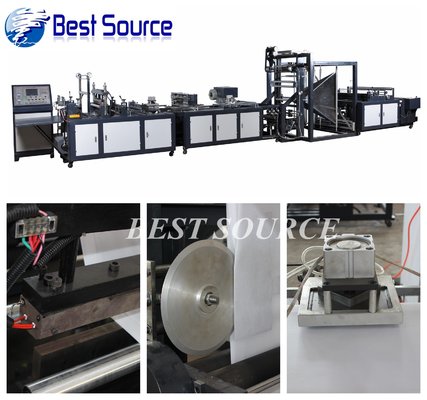 CE Certified BS-B700 High Speed Non Woven Bag Making Machine 120pcs/min