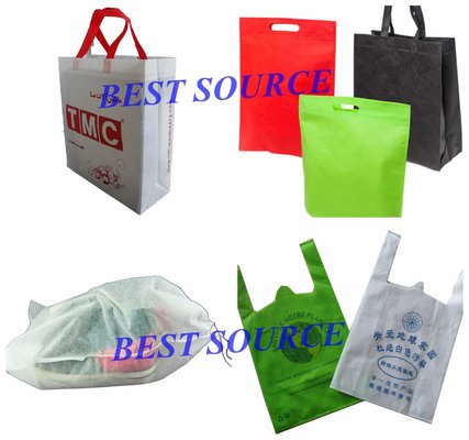 High Speed Non Woven Bag Making Machine with Loop handle Automatically CE Cetified