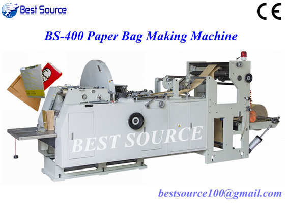 High Speed Fully Automatic Sharp Bottom Food Kraft Paper Bag Making Machine