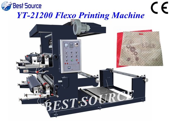 High Precision Automatic Roll to Roll Flexo Printing Machine for Non Woven Fabric Printing