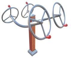 China Taichi Wheel For Elderly Fitness Equipment Seller, Professional Exercise Equipment supplier