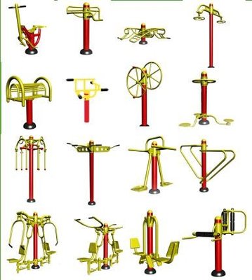 Hot yewllow line Most Popular Recreation Playground  Outdoor Fitness Equipment Manufacturers supplier