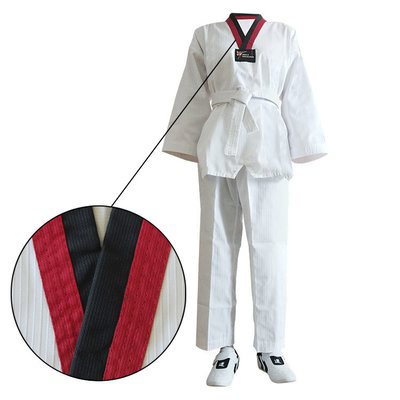 Custom high quality martial arts dobok taekwondo uniform for adult supplier