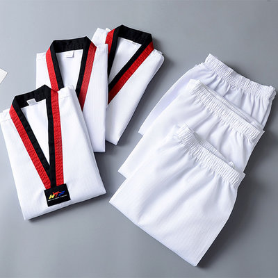 High quality Custom logo Martial arts taekwondo uniform Taekwondo suit supplier