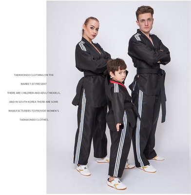 WTF Top quality colourful Taekwondo Uniform/Dobok/kimono Martial arts wear factory wholesale supplier