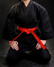 WKF approved different colour karate training uniform,karate kimono Twill Fabric black Karate Gi Uniforms for sales supplier