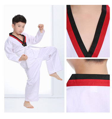WTF Top quality Light Material Martial Arts Taekwondo Uniform/Dobok/kimono taekwondo gi supplier