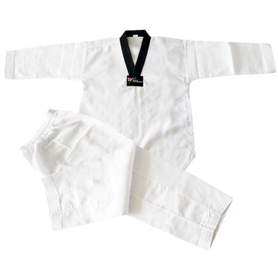 Custom WTF ribbed material taekwondo uniform  Factory best quality taekwondo GI WTF Taekwondo Dobok/Suit/ supplier