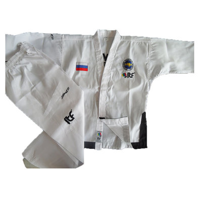 Custom new  ITF masterTaekwondo uniform martial arts wear taekwondo uniform White ITF TKD uniform supplier