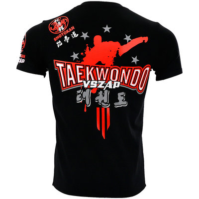 Custom logo material Taekwondo Karate Judo T shirt Martials arts T shirt factory cheap price sale supplier