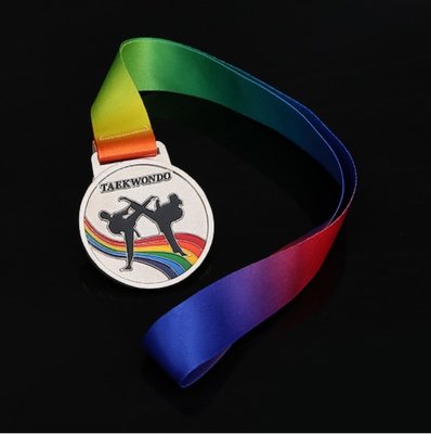 China supplier professional customised award zinc alloy sport medals custom die cast spin medals taekwondo/karate/judo supplier