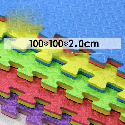 Customized Size Waterproof taekwondo floor mat EVA Tatami 2cm 3cm 4cm  thickness eva foam antislip mat supplier