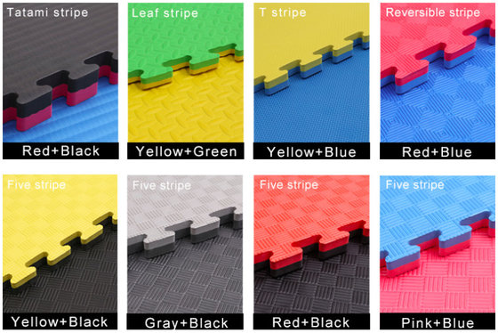 High Quality 100% EVA High Density  Judo Mat Tatami 4CM EVA Taekwondo Tatami Puzzle Martial Arts Mat supplier