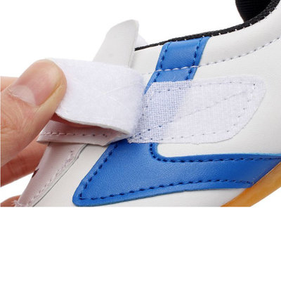 Custom Boxing Kung Fu Tai Chi Taekwondo Sport Gym Shoes colour white blue red size 27-45 for adult and children supplier