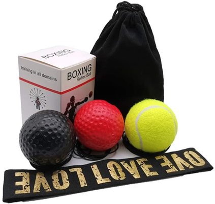 Amazon hot Boxing Reflex Speed Ball with Headband Thai Fight Ball for Drop Shipping Exercise Improving Speed Reactions supplier
